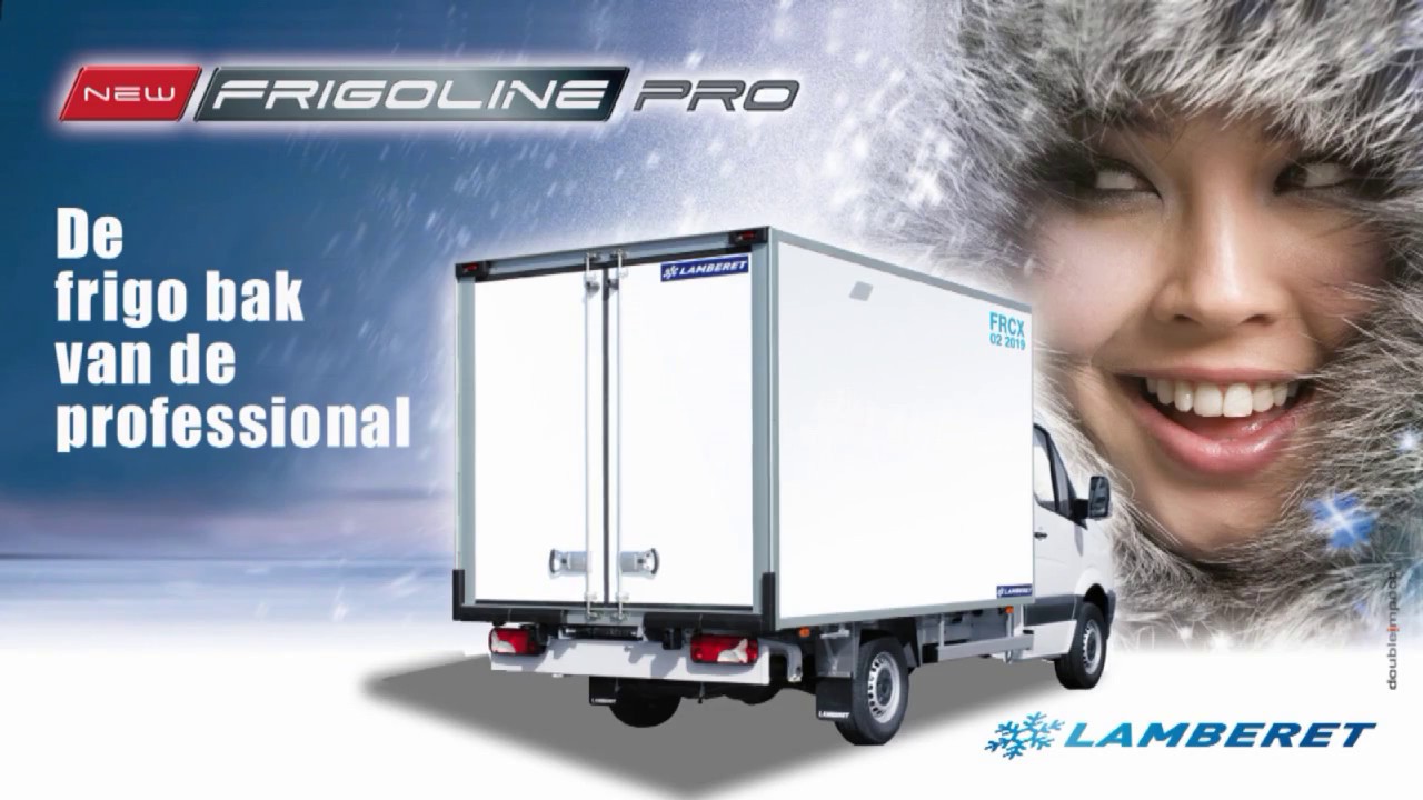 Frigoline Pro - Refrigerated body for chassis & cab floors - YouTube