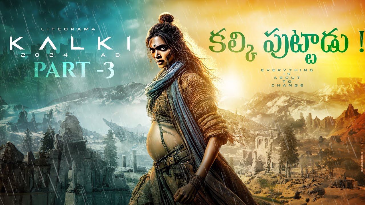 Kalki EP03: Birth of Kalki Avatar In Telugu - Kalki 2898 AD Tribute ...