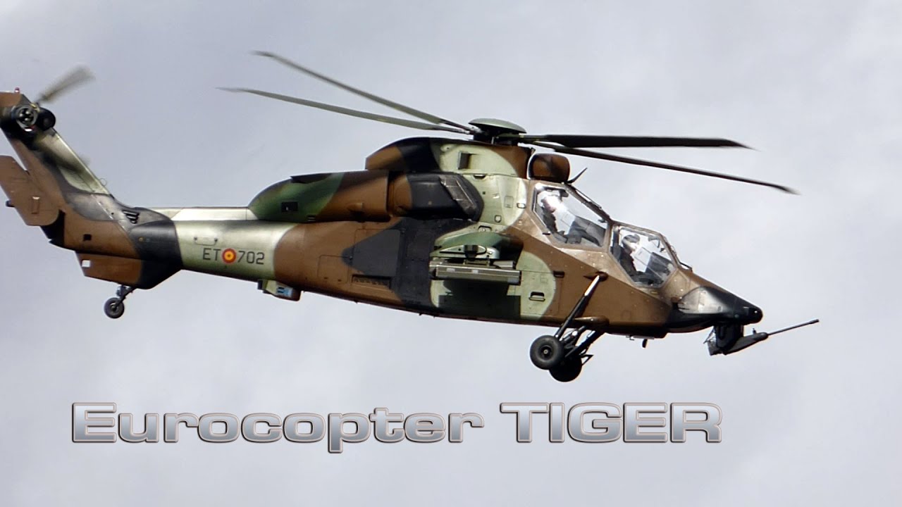 Eurocopter Tiger Loop & Details - YouTube