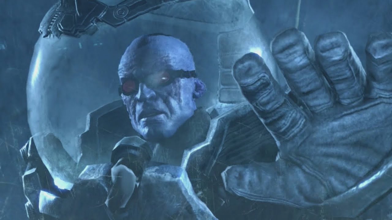 Batman Arkham Origins Cold Cold Heart Mr Freeze Boss Fight - YouTube
