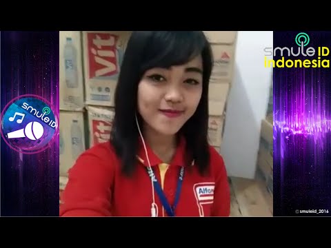 HEBOH !!! Karyawan CANTIK ALFAMART BERSUARA MERDU , KEREN BANGET via smule