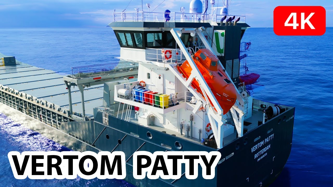 🚢 Ship Spotting CAPTAIN WAVES! Vertoms hybrid ship Vertom Patty the ...