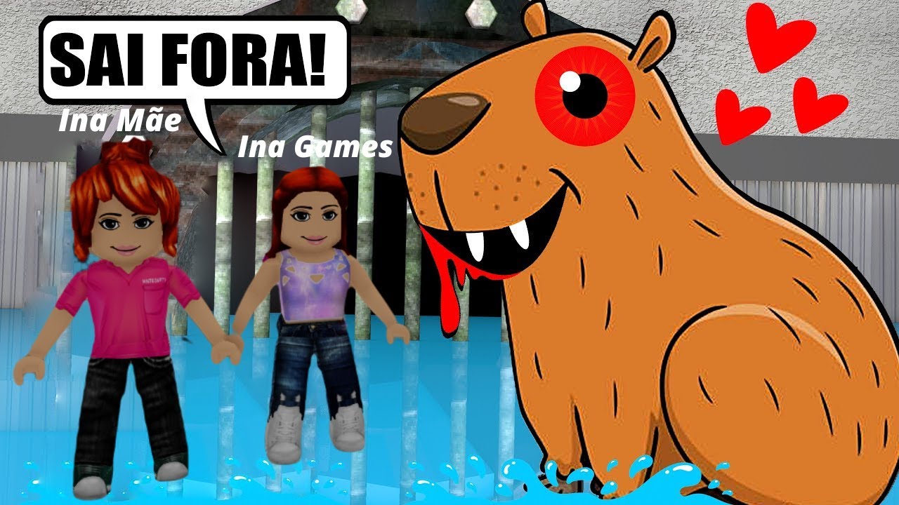 Roblox - CAPIVARA DO ROBLOX! (Escape The Capybara) | Ina Games - YouTube