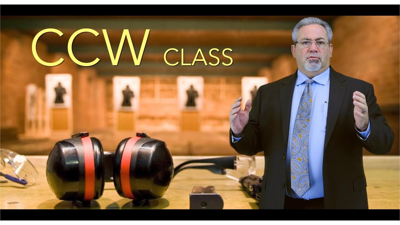 Carry Concealed Weapons Classes - YouTube