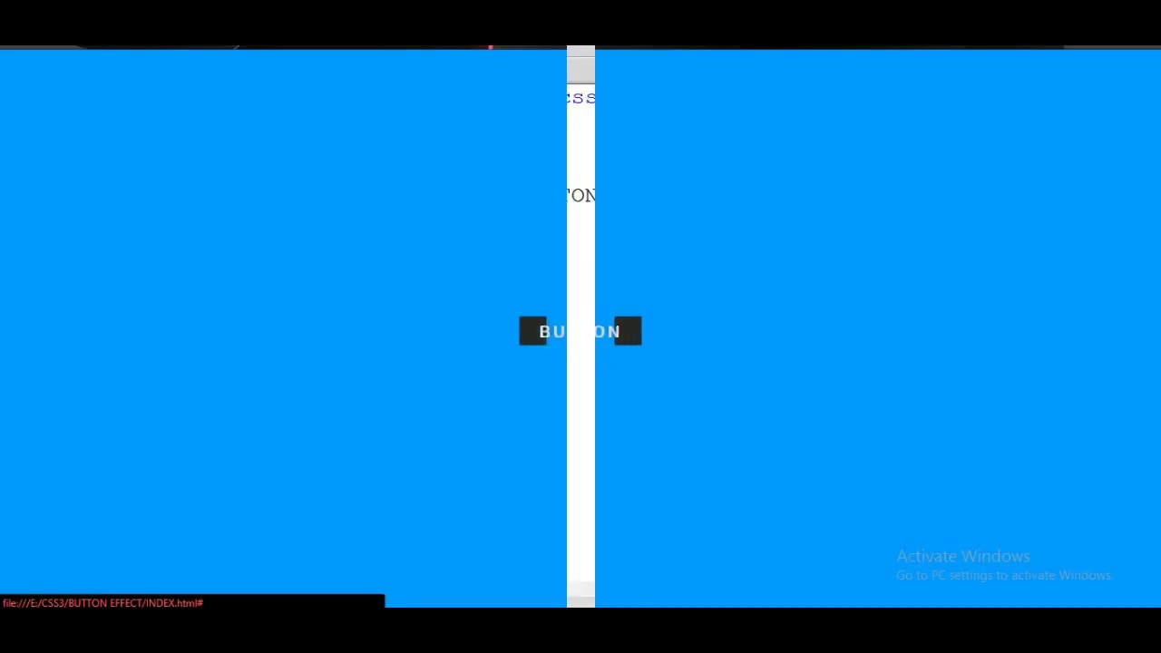 Css Button Effect By Bk Tutorial Youtube