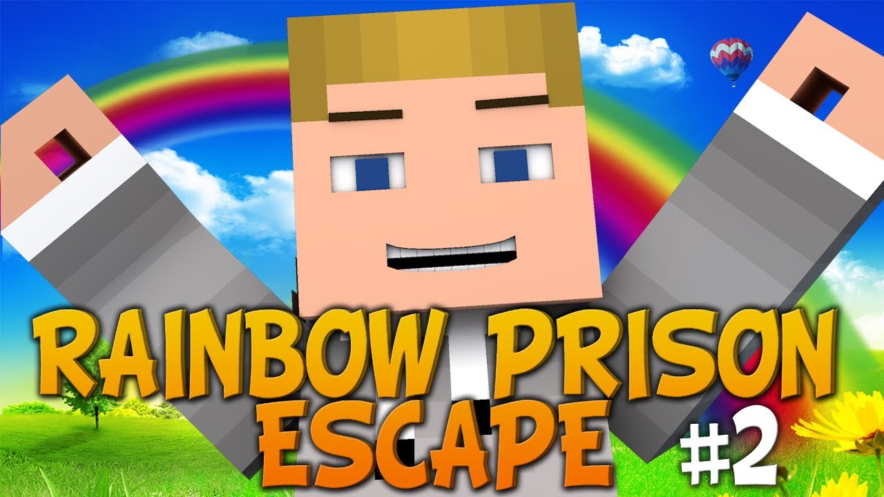 MINECRAFT: RAINBOW PRISON ESCAPE #2 "PRESSURE PUZZLE!" w/PrestonPlayz ...
