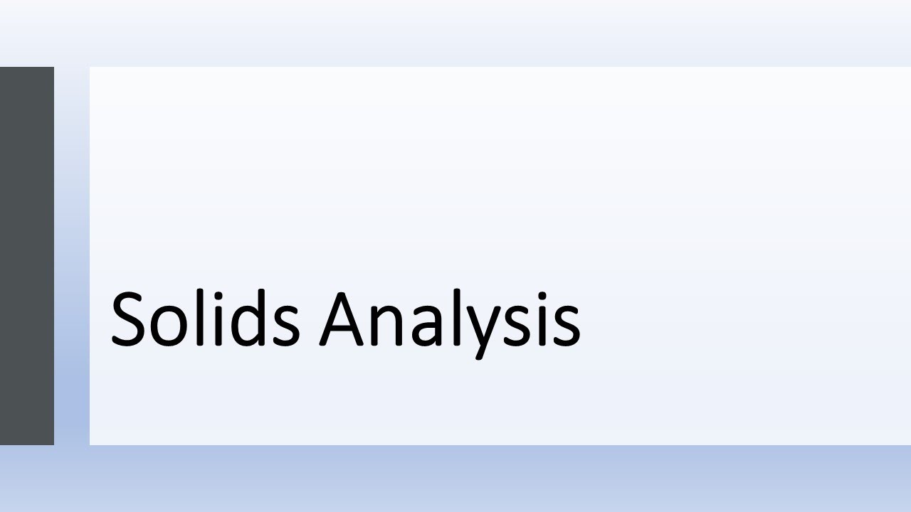 How can Calculate Solids Analysis using (Material Balance) - Basic Mud ...