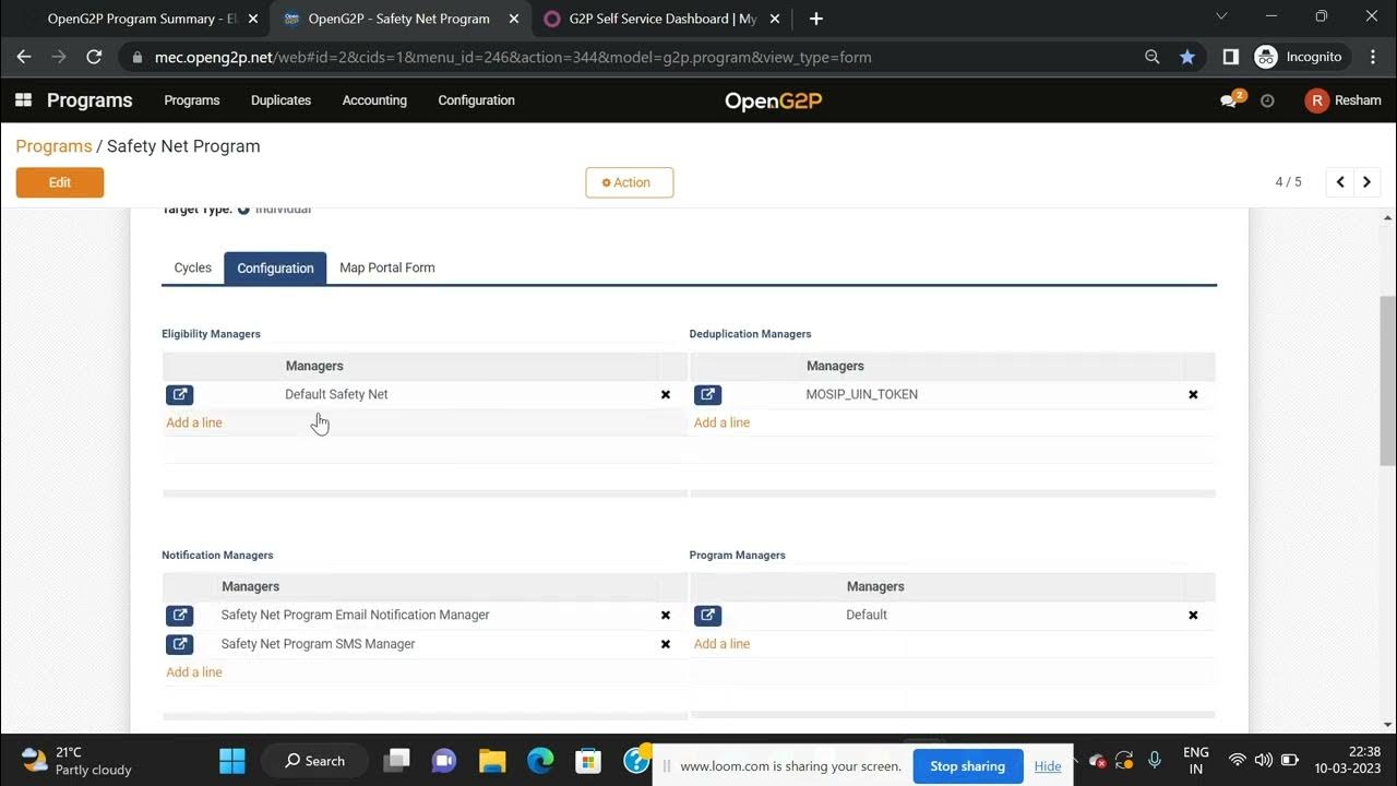 OpenG2P Program Enrolment - YouTube