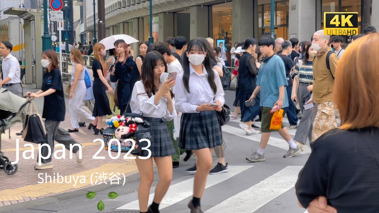 4k hdr japan travel | Walk in Shibuya (渋谷) Tokyo japan | Nature for ...