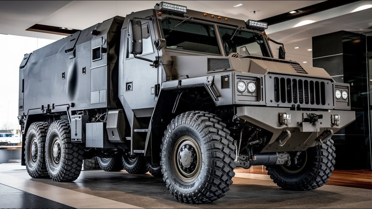 Oshkosh HEMTT 8x8 Military Truck: Design, Power, & Performance - YouTube