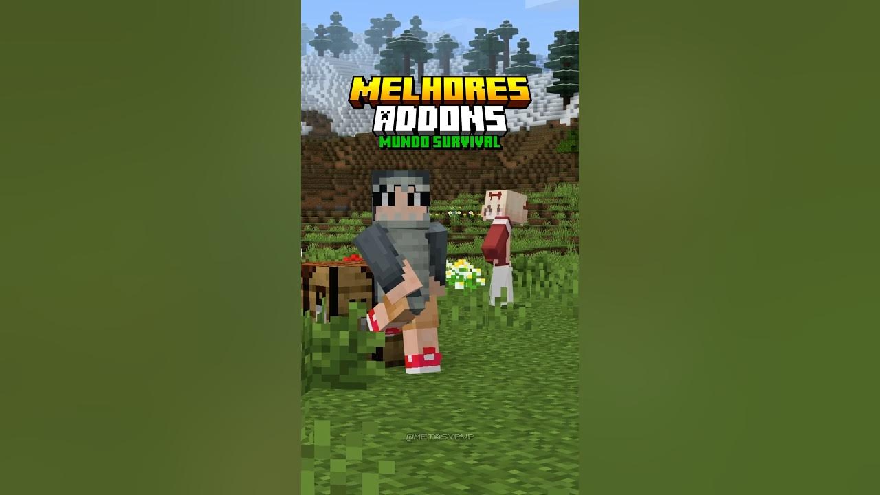 MELHORES ADDONS PARA SEU MINECRAFT BEDROCK - YouTube