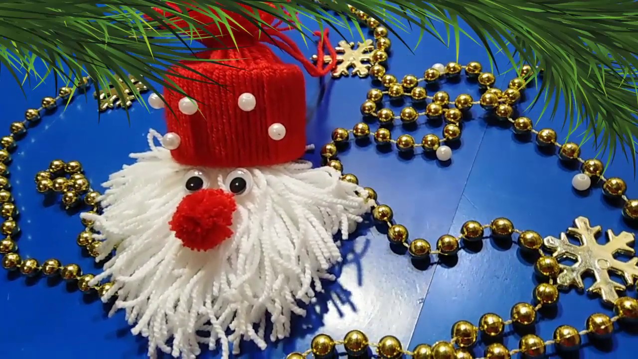 Настоящая Новогодняя поделка своими руками. Украшение Подарок на Новый ...