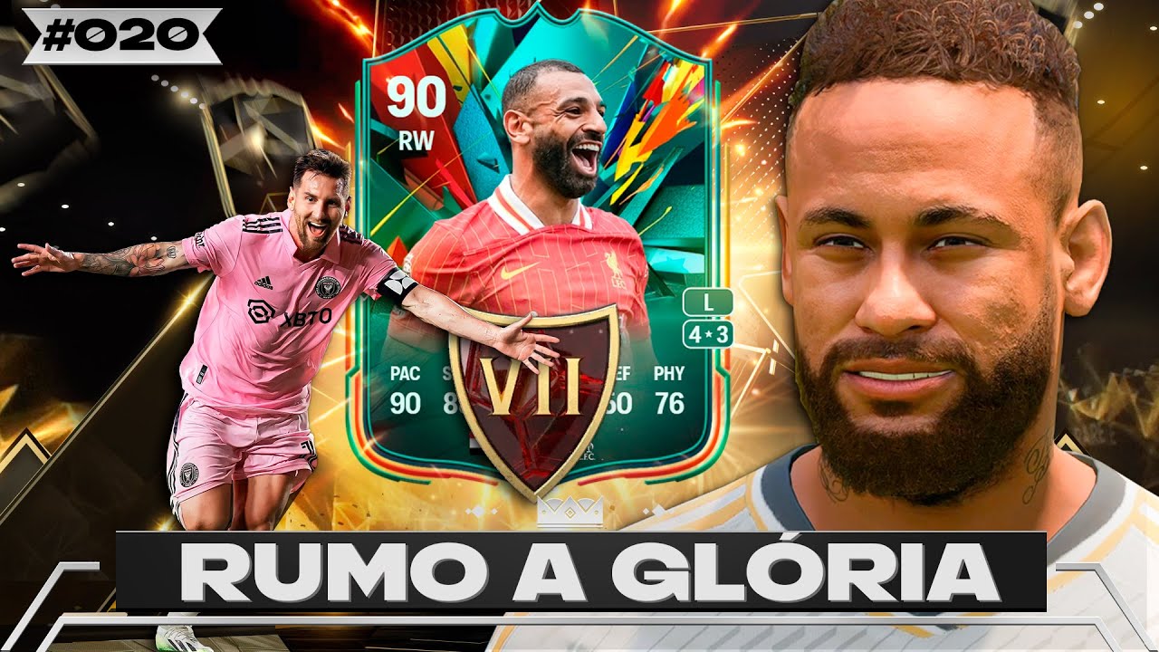 MINHA PREMIAÇÃO 7-3 RANK 7 da WL no TOTAL RUSH com NEYMAR, MESSI E ...