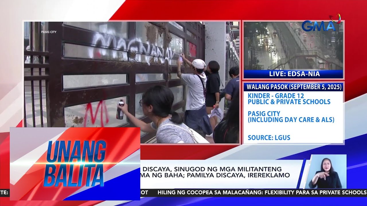 Compound ng mga Discaya, sinugod ng mga militanteng grupo at mga ...