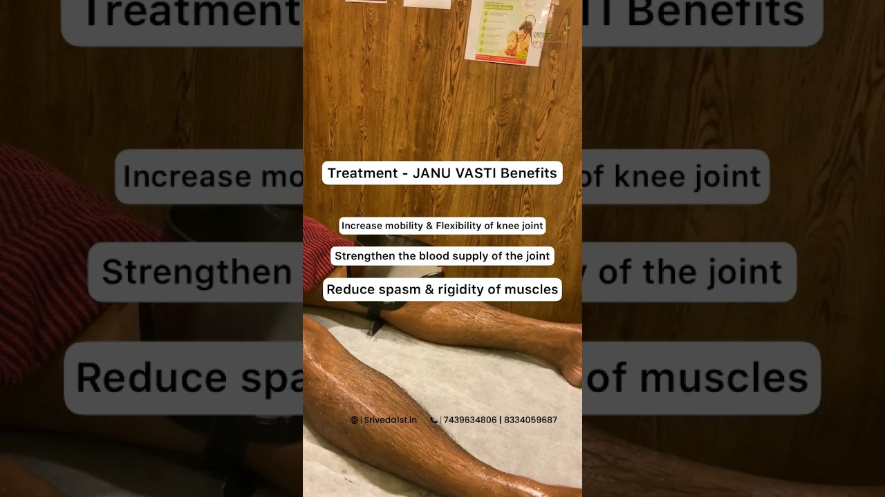 Try the JANU VASTI treatment if you are suffering from any kind of knee ...
