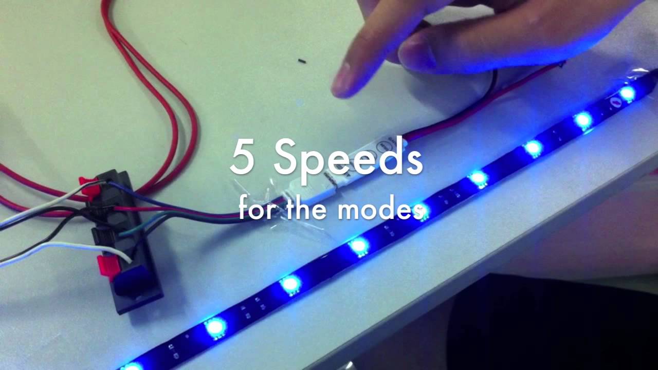 Inline RGB LED Controller - YouTube