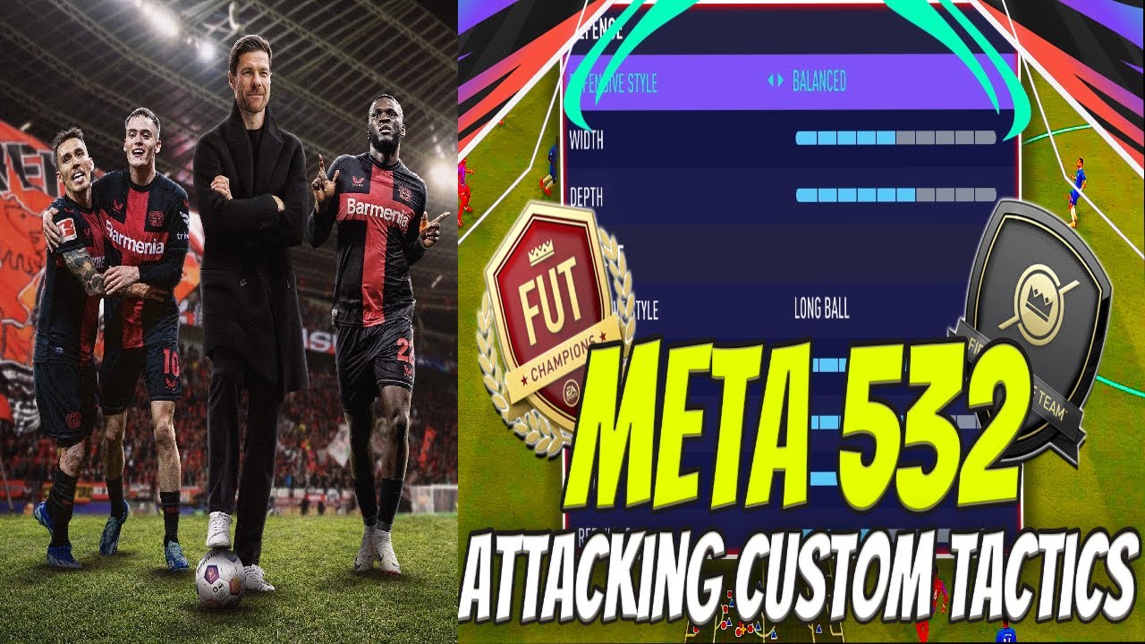 BEST NEW META POST PATCH 532 CUSTOM TACTICS | WIN MORE GAMES- FC 24 ...
