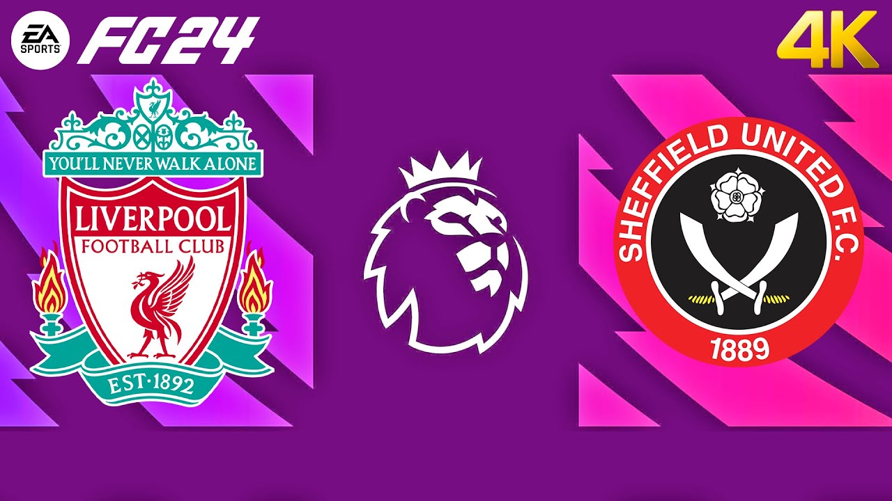 FC 24 - Liverpool Vs Sheffield United - Premier League 2024 | PS5 ...