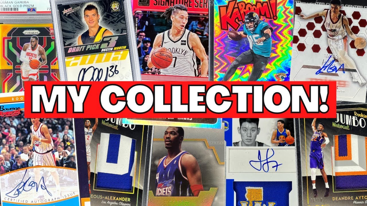 MY PERSONAL SPORTS CARD COLLECTION! - YouTube