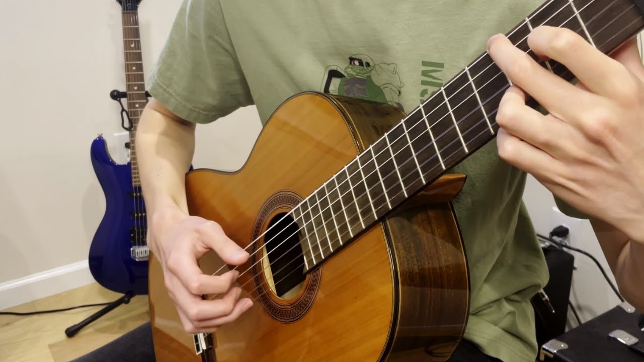 Elfen Lied Opening - Lilum - Classical Fingerstyle Guitar Cover - YouTube