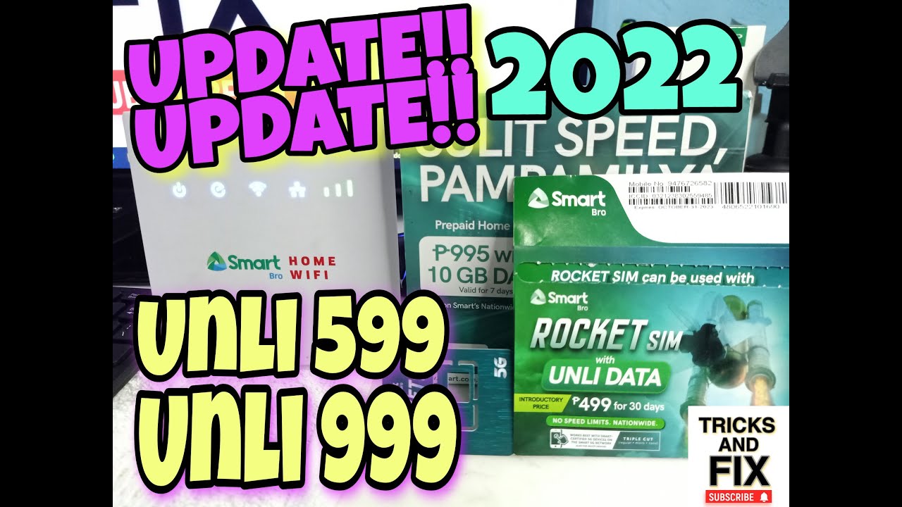 ROCKET SIM UPDATE | TRICKS KUNG PAANO MAPAGANA SA MODEM UNLI 599 ...