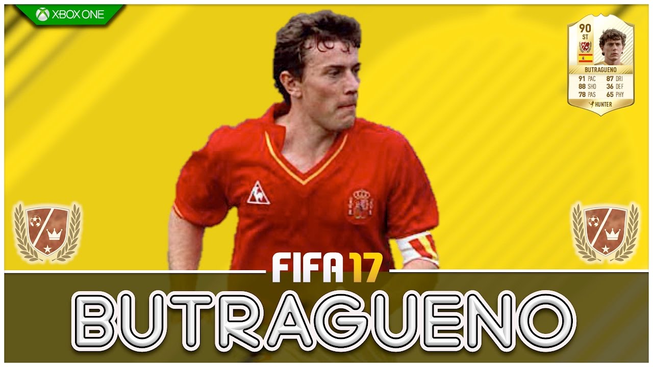 FIFA 17 | Legend Review | Emilio Butragueño ! - YouTube