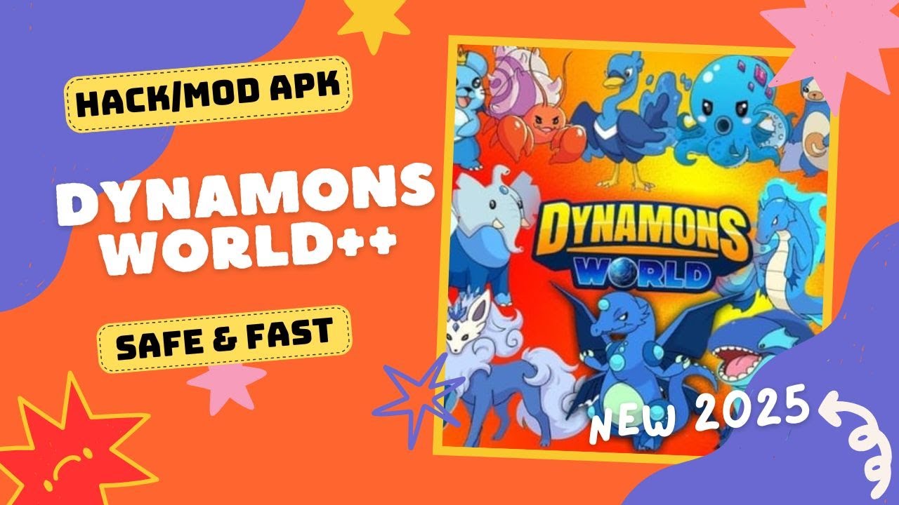 Dynamons World HACK MOD APK Unlimited Coins & Diamonds || Terbaru ...