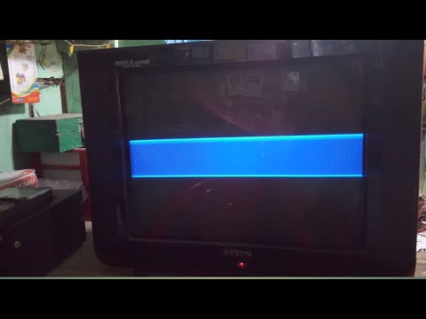 Crt tv Small.half Screen problem. Crt Tv Repairing Class (part 18 ...