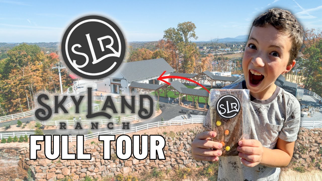 SkyLand Ranch in Sevierville Tennessee Full Tour & Review - YouTube