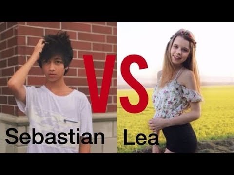 Lea (Looskanal) VS Sebastian Moy Musical.ly Battle Compilation🔥 - YouTube