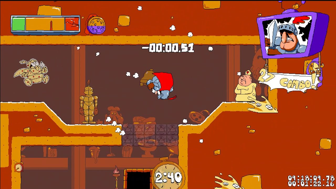Pizza Tower '19 Plus: SAGE 2024 Demo 2:00.66 Pizzascape speedrun - YouTube