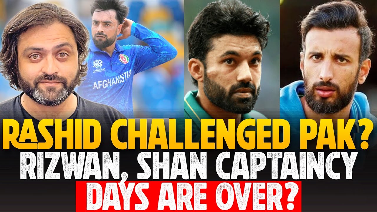 Rashid Khan CHALLENGED Pakistan | Rizwan, Shan Masood Captaincy days ...