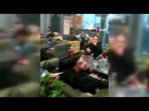 Fatih’te kısıtlamada nargile keyfine polis baskını