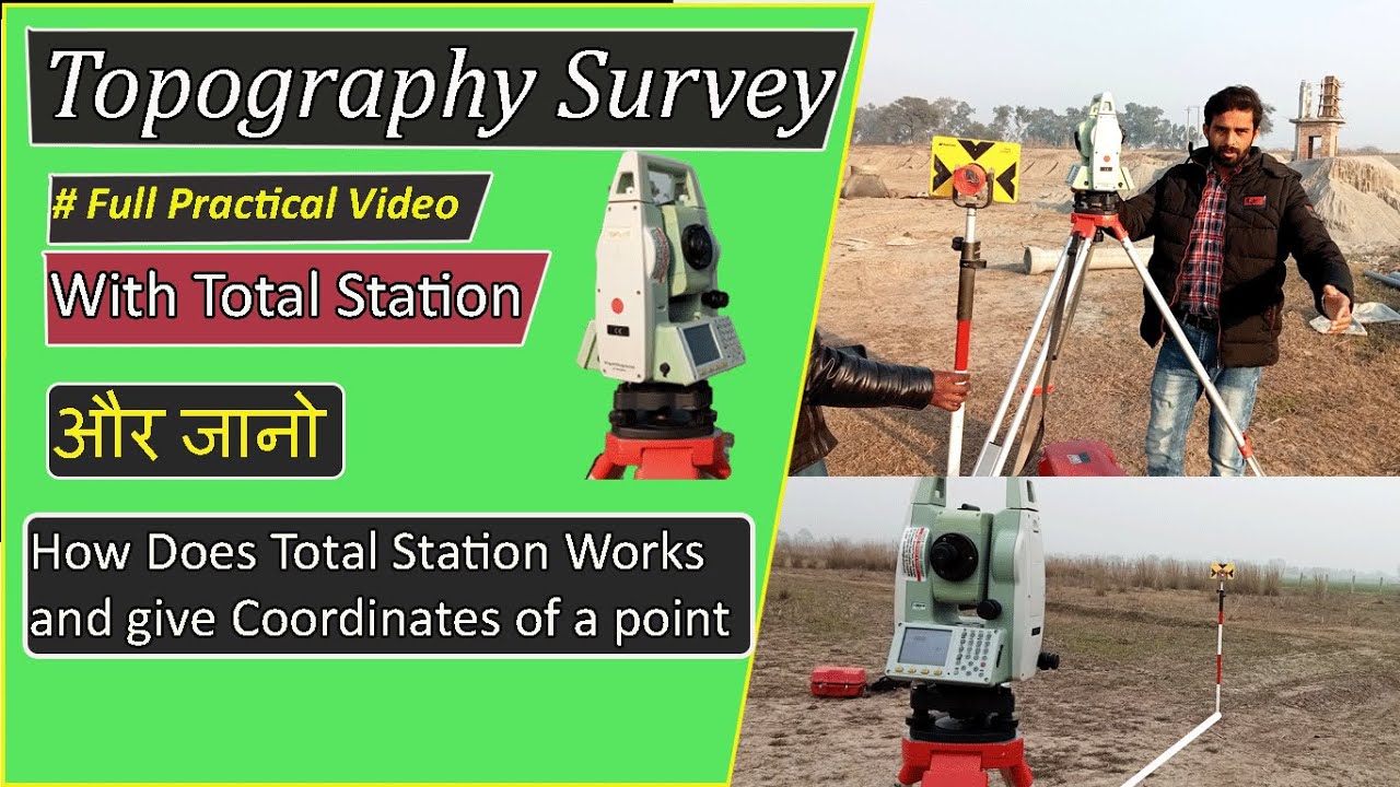 Topographic Survey with Total Station II How to do Topographic Survey ...