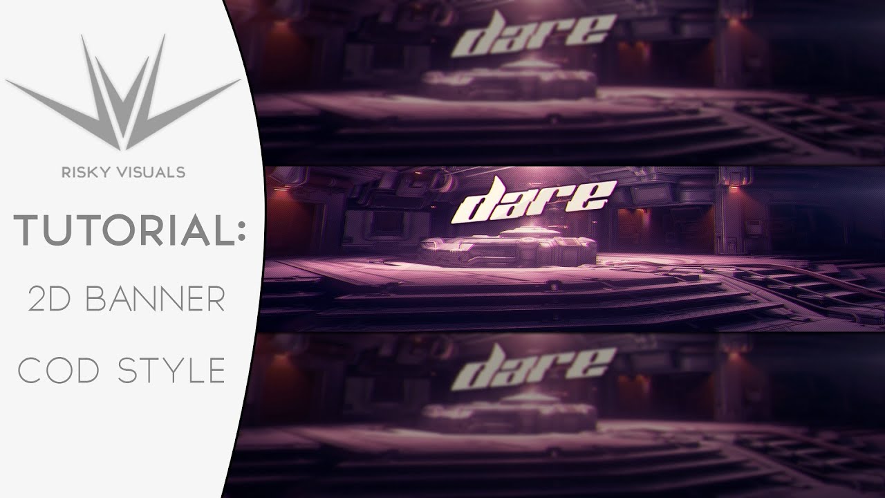 Tutorial: Amazing 2D Banner Tutorial COD Style - YouTube