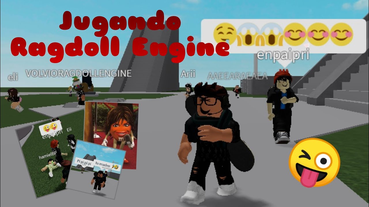 Peleando en Ragdoll Engine | Roblox - YouTube