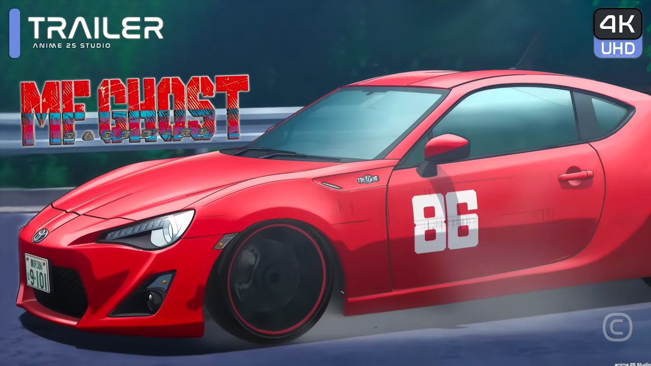 MF Ghost 4K: The High-Octane Racing Anime with Subtitles | A25 STUDIO ...
