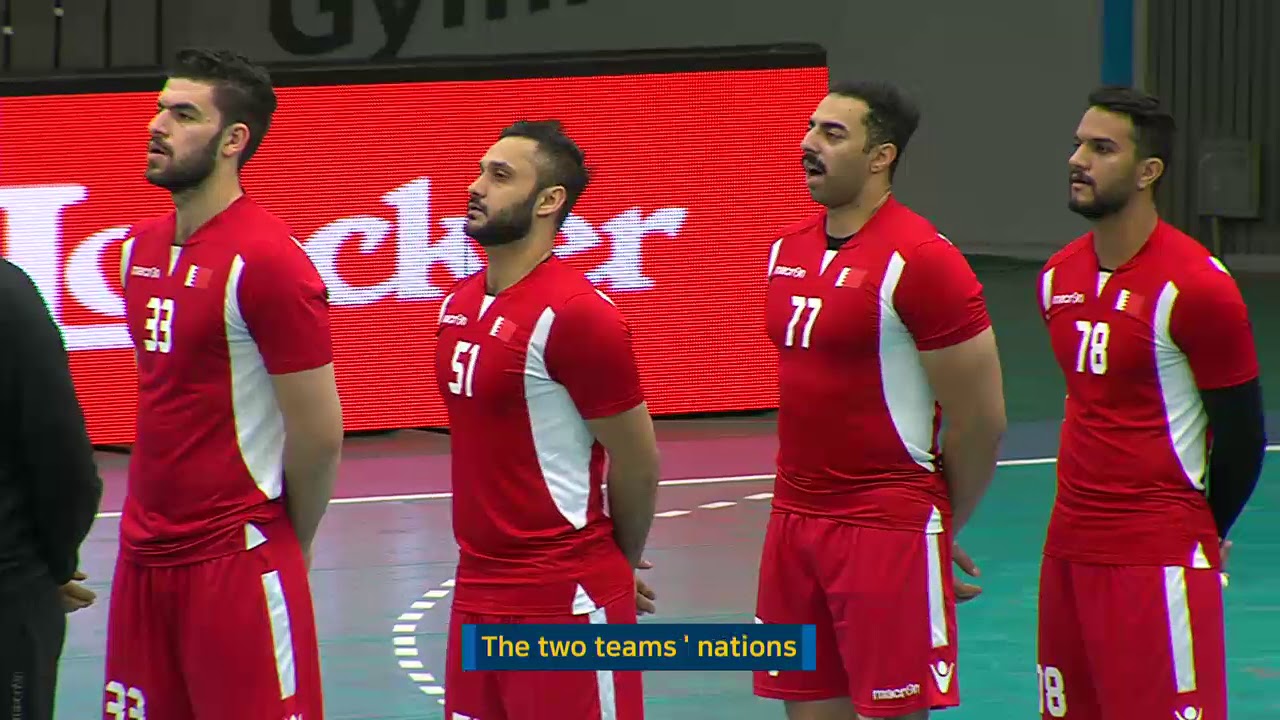 20180126 18th Asian Men's Handball Championship 2018 SAUDI ARABIA vs ...