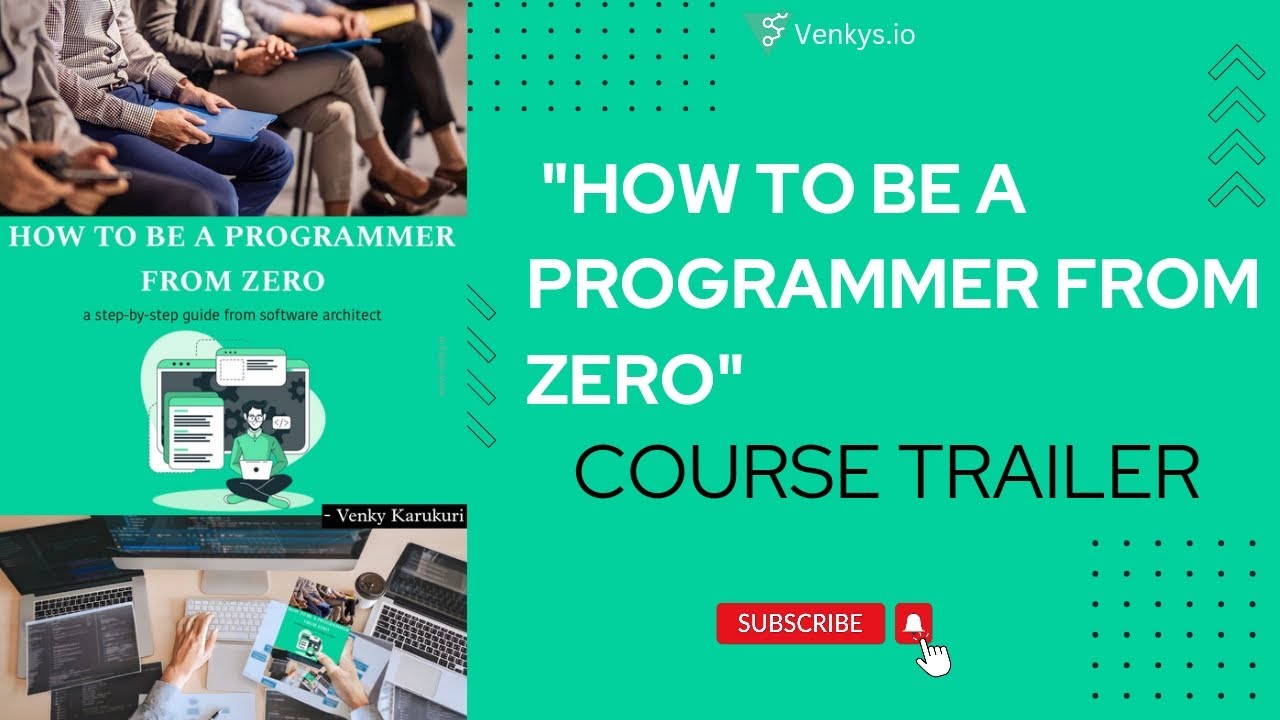 How to be a programmer from zero course Trailer - YouTube