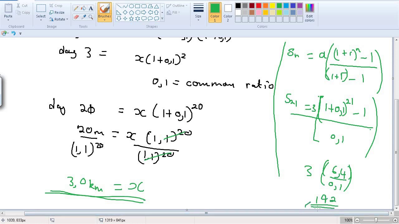Cambridge A level Maths Paper 1 Nov 2019 Series and Sequences - YouTube
