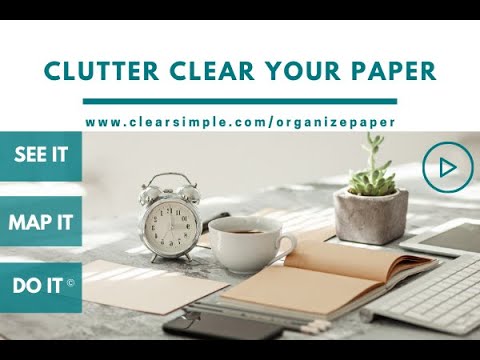 Clutter Clear Your Paper - YouTube