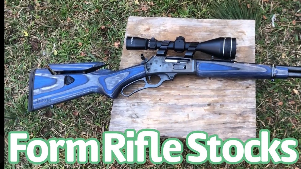 Form rifle stocks on the 336 Marlin lever action - YouTube