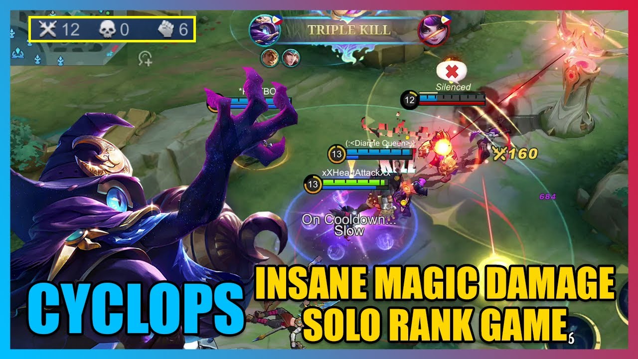 CYCLOPS MOBILE LEGENDS GAMEPLAY - YouTube