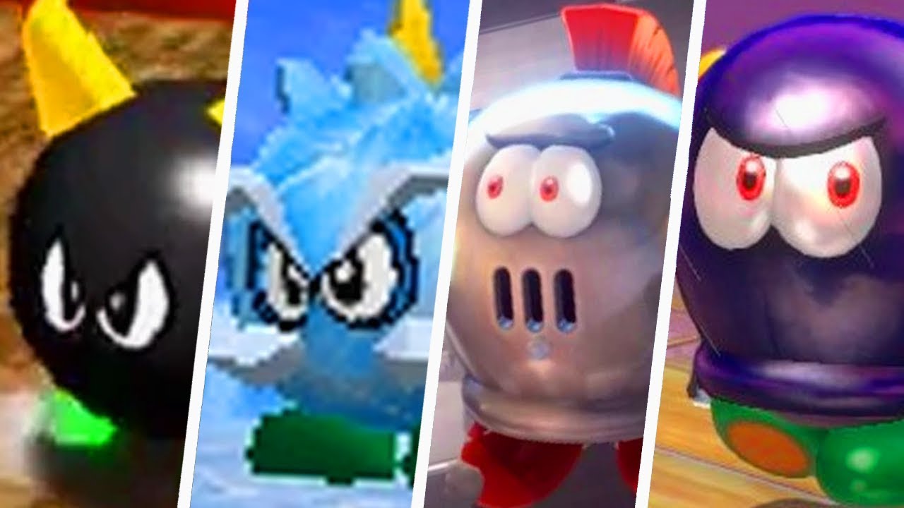 Evolution of Bully in Super Mario Games (1996 - 2019) - YouTube