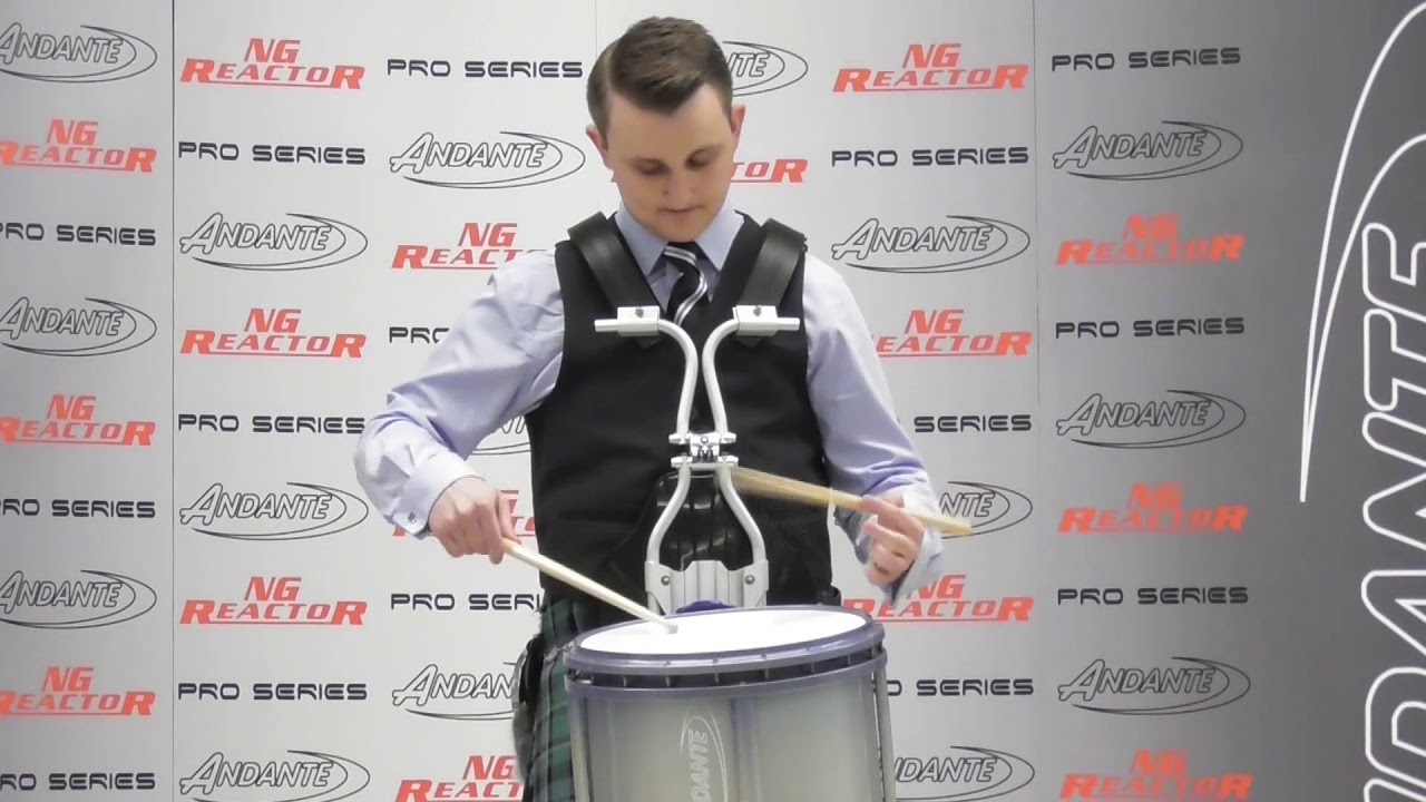 World Solo Drumming Championships 2018 Adult Final MSR Gavin Orr - YouTube