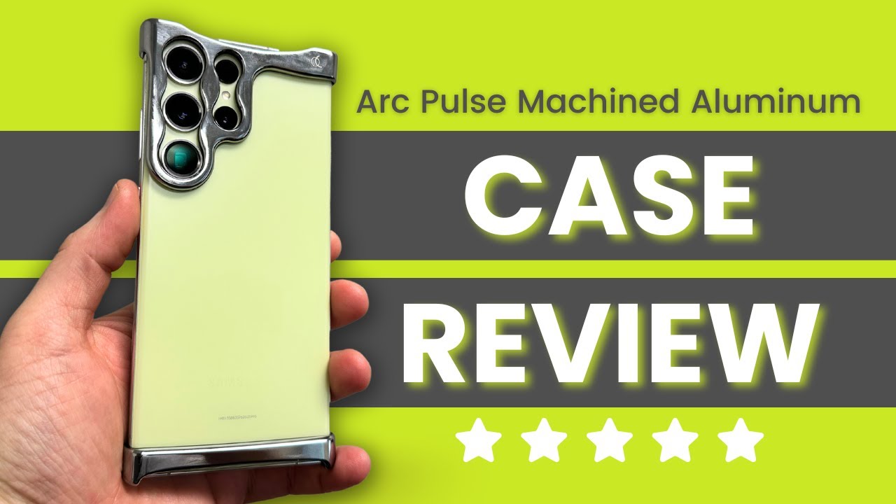 Galaxy S23 Ultra Arc Pulse Machined Aluminum Bumper Case Review-This is ...