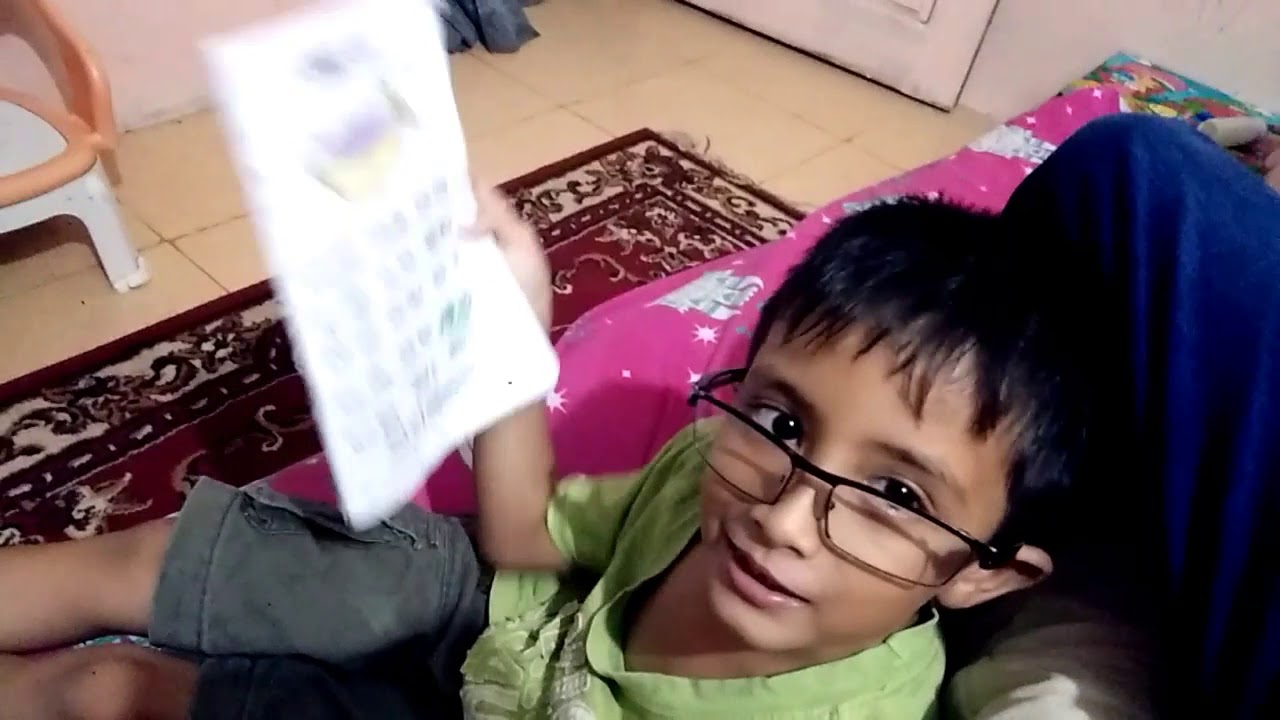 cara mengajar anak belajar membaca - YouTube