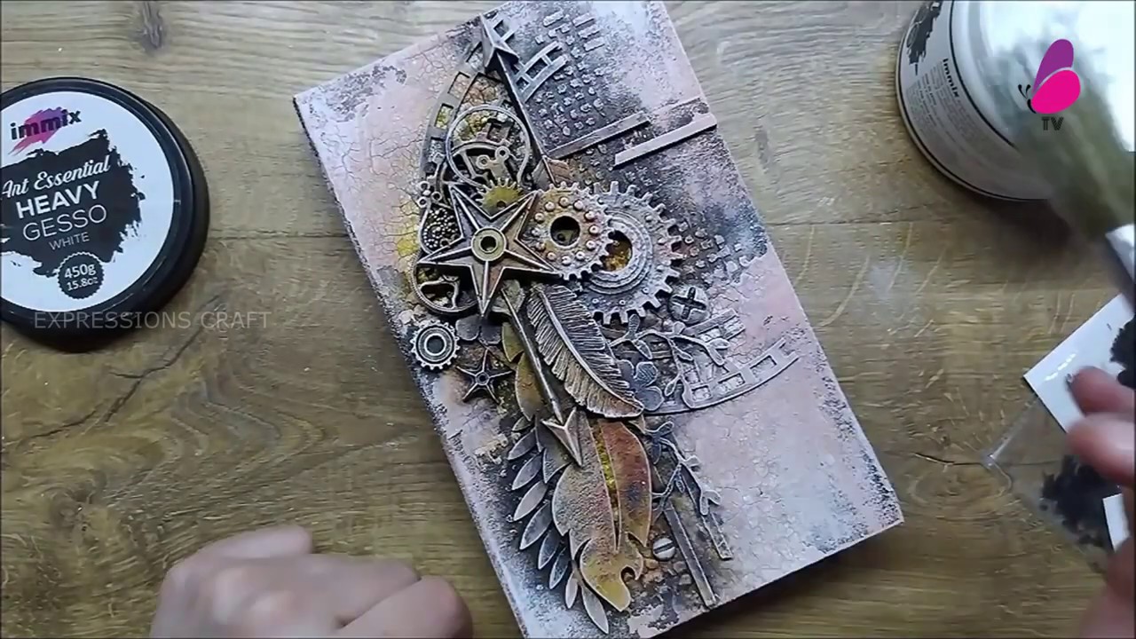 Altered Book Tutorial - YouTube