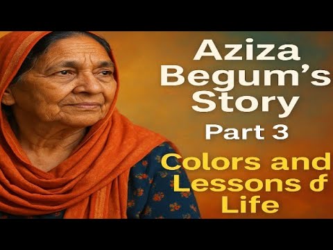 Aziza Begum's Story | Part 3 | Colors and Lessons of LLife عزیزہ بیگم ...