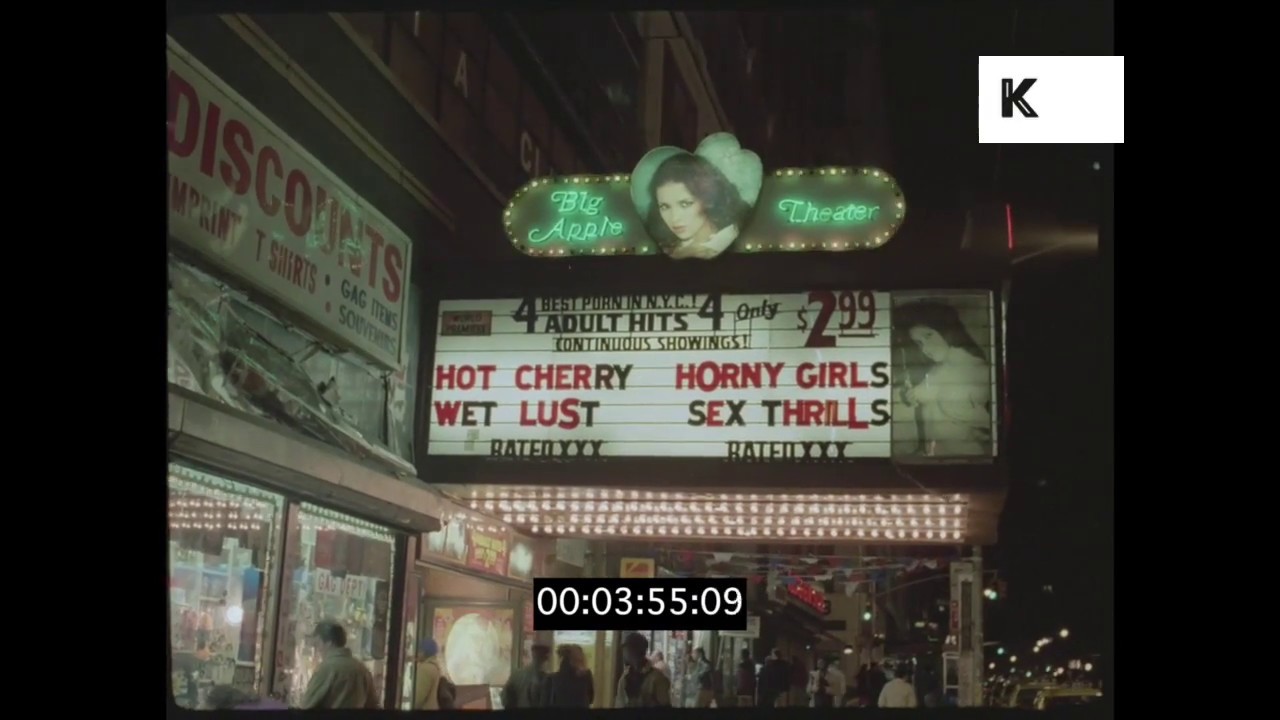 Gritty 1980s Times Square, Old New York in HD - YouTube